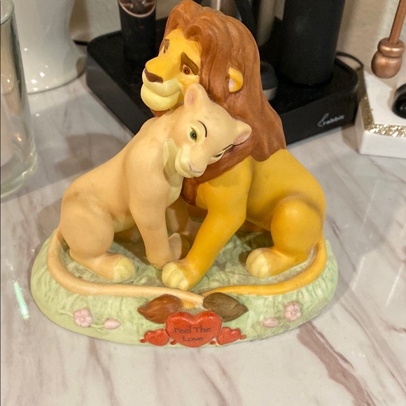 Precious Moments | Art | Disney Lion King Simba And Nala Figurine ...